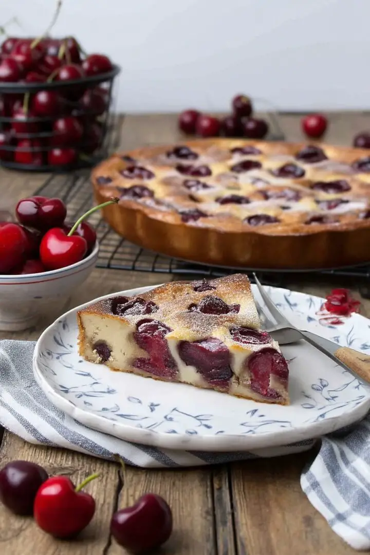 Clafoutis aux cerises - Cuisine Joyeuse